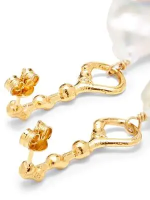 ALIGHIERI The Olive Drop Earrings