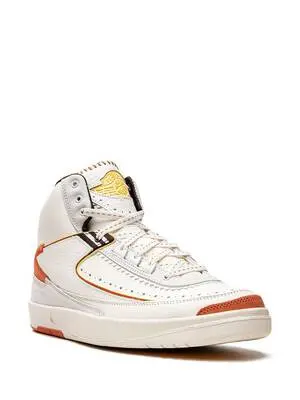 JORDAN Air Retro 2 Maison Chateau Rouge Sneakers - Neutrals