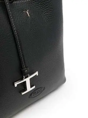 TOD'S Leather Tote - Black