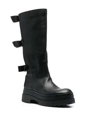 Red Valentino Bow-embellished Knee-high Boots
