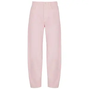 WANDLER Chamomile Light Barrel-leg Jeans