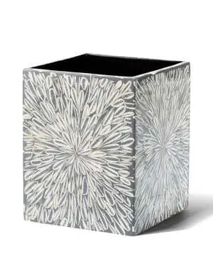 LADORADA Grey Almendro Wastebasket - Gray Almendro
