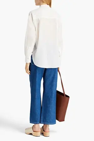 Vince Cotton Georgette Blouse
