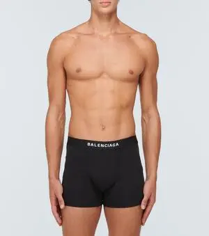 Balenciaga Logo Boxer Briefs