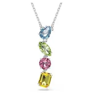SWAROVSKI Gema Pendant Necklace With Crystals - Multicolored
