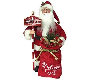 SANTA'S WORKSHOP Inc. 15' North Pole Believe Sa Nta - One-color