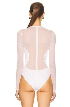 Alaïa Sheer Bodysuit