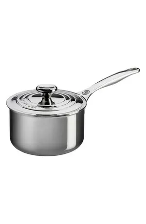 LE CREUSET 3-quart Stainless Steel Saucepan With Lid - Stanless Steel
