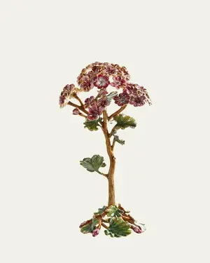 JAY STRONGWATER Gernamium Flower Objet - Flora