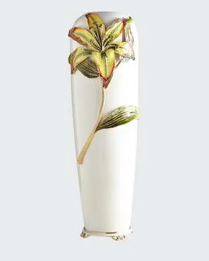 JAY STRONGWATER Lily Vase One-color