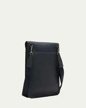 Akris Anouk Calfskin Medium Messenger Bag - Denim