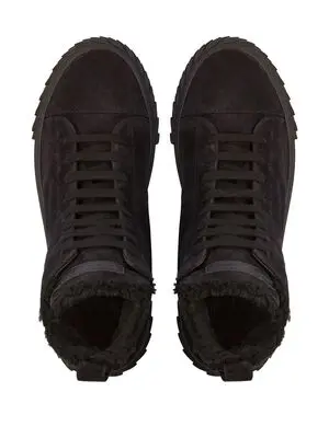 GIUSEPPE ZANOTTI Ecoblabber High-top Sneakers - Black