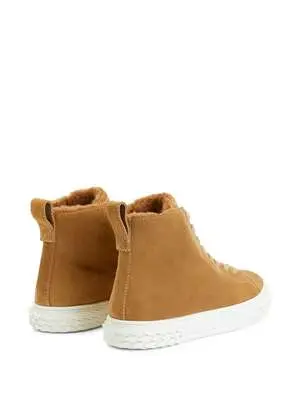 GIUSEPPE ZANOTTI Ecoblabber High-top Sneakers - Brown