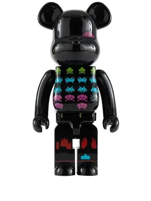 MEDICOM TOY X Space Invaders Be@rbrick Figure - Black