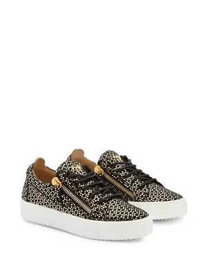 GIUSEPPE ZANOTTI Gail Leather Sneakers