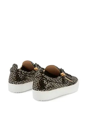 GIUSEPPE ZANOTTI Gail Leather Sneakers
