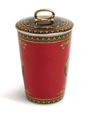 Versace Medusa Scented Candle Set - Red