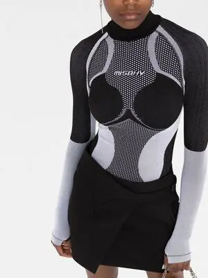 MISBHV Mock-neck Layer Top