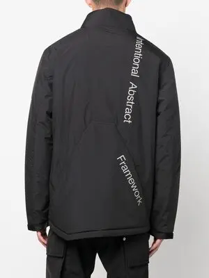 A-COLD-WALL* Logo-print Zipped Jacket