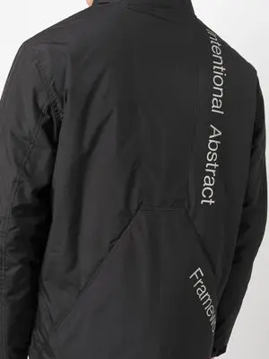 A-COLD-WALL* Logo-print Zipped Jacket