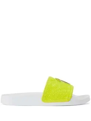 Giuseppe Zanotti Round Toe Slides Slipper