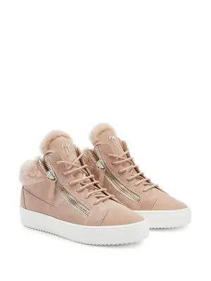GIUSEPPE ZANOTTI Kriss Winter Low-top Sneakers - Pink