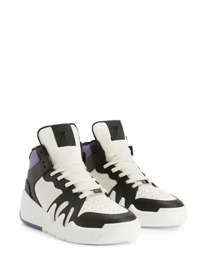 GIUSEPPE ZANOTTI Talon High-top Sneakers - Purple
