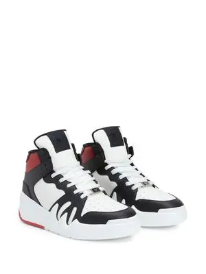 GIUSEPPE ZANOTTI Talon High-top Sneakers - Red