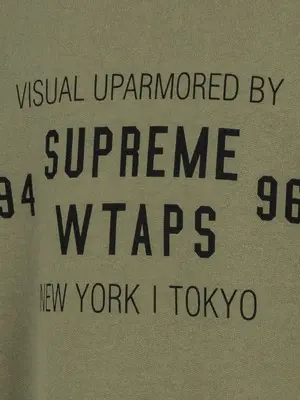 Supreme X Wtaps Crew-neck Sweatshirt