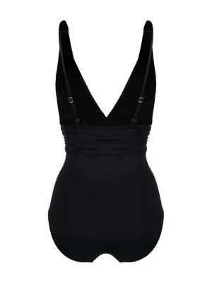 Melissa Odabash Panarea Ruched Swimsuit - Black