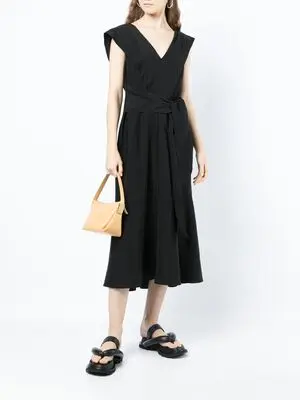 Vince V-neck Midi Dress