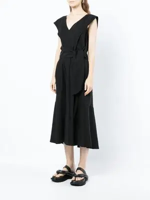 Vince V-neck Midi Dress