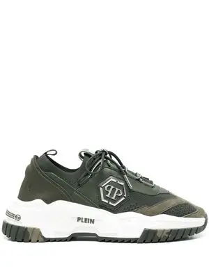 Philipp Plein Hexagon Low-top Sneakers - Green
