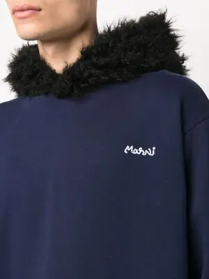 Marni Logo-embroidered Hoodie