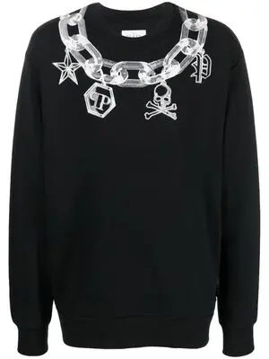Philipp Plein Crewneck Sweaters For Men