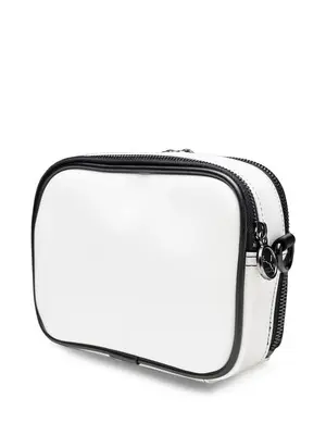 Puma X Ami Paris Small Logo-Embroidered Messenger Bag - White