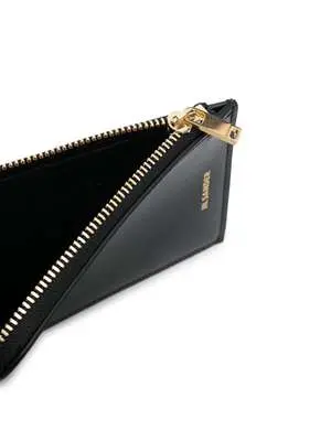 JIL SANDER Embossed-logo Detail Neck Wallet