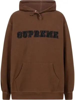 Supreme Fleece Back Sweatshirts Hoodies For Women