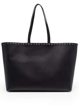 Valentino Garavani Large Rockstud Tote Bag - Black