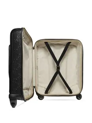 Gucci Gg Monogram Embossed Luggage
