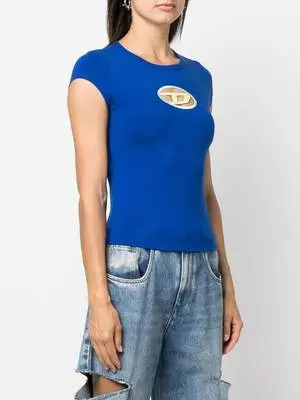 DIESEL® Embroidered-logo Sleeveless T-shirt
