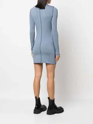 DIESEL® Cut-out Detail Mini Dress