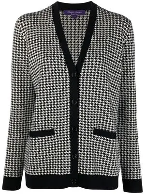 Ralph Lauren Houndstooth Cardigan
