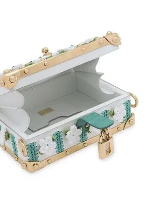 Dolce & Gabbana Dolce Box Raffia Top-handle Bag