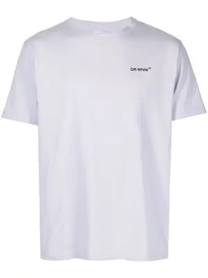 Off-White Arrows-print T-shirt - Purple