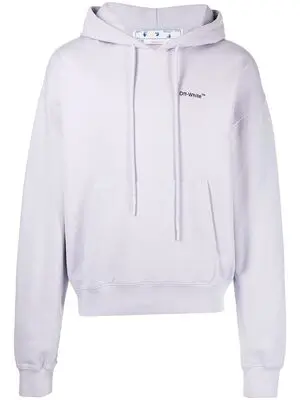 Off-white Stretch Sweatshirts Hoodies For Men
