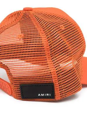 Amiri Logo Embroidered Trucker Hat