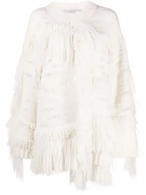 Stella McCartney Oversized Fringed Jumper