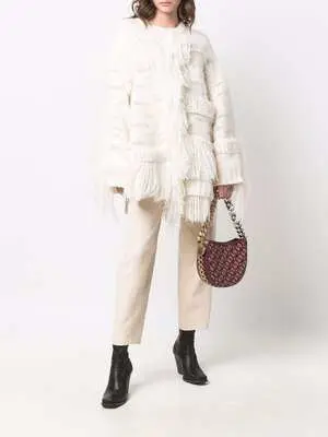 Stella McCartney Oversized Fringed Jumper