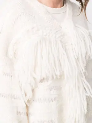 Stella McCartney Oversized Fringed Jumper